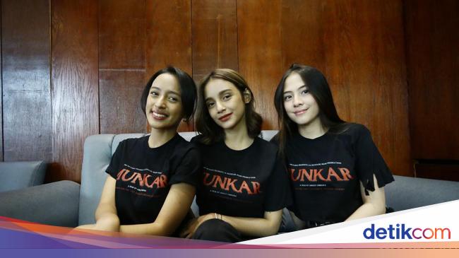 Para Santri Film Munkar: Kaneishia Yusuf, Adhisty Zara, & Khadijah Aruma