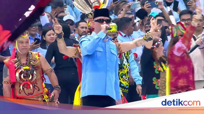 Kampanye Akbar Prabowo-Gibran di GBK Ditutup dengan Penampilan Dewa 19
