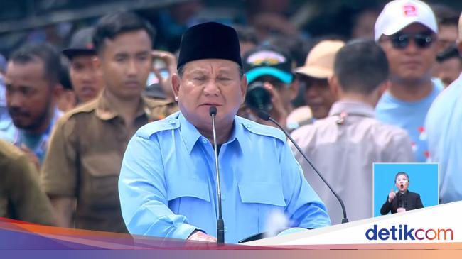 Doa Prabowo di Kampanye Akbar: Beri Pekerjaan hingga Rumah Bagi yang Kesulitan