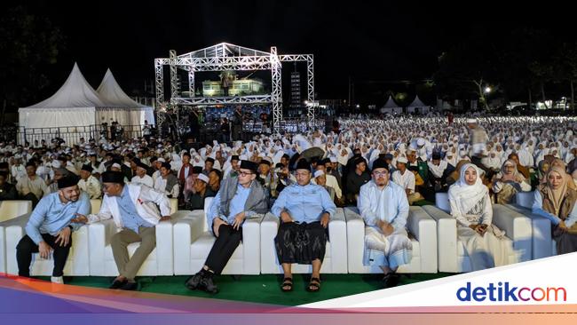 100 Ribu Santri Nahdlatul Wathan di Lombok Deklarasi Dukung Prabowo-Gibran