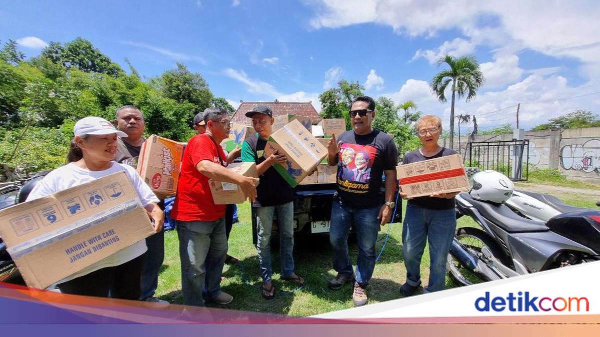Relawan Ganjar Beri Paket Bantuan buat 613 Saksi TPS di Pesisir Gunungkidul