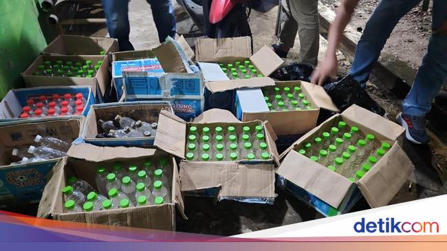 Polisi Sita 13 Ribu Miras di Bogor Selama 2 Bulan