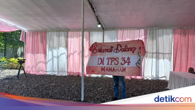 TPS Gibran Nyoblos Usung Tema Valentine, Bakal Bagikan Cokelat