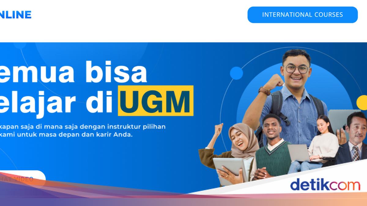 Platform Belajar Daring UGM Resmi Dirilis, Bisa Belajar dari Dosen UGM ...