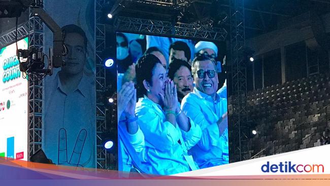Prabowo Sapa Titiek Soeharto dalam Pidato di Istora, Pendukung Riuh Prabowo Sapa Titiek Soeharto dalam Pidato di Istora, Pendukung Riuh