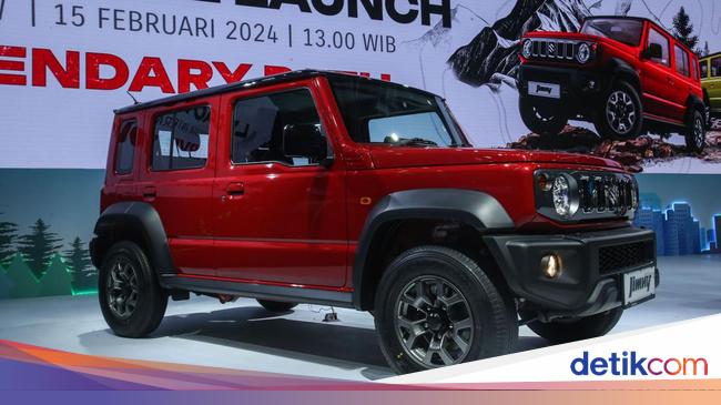 Suzuki Belum Minat Rakit Jimny 5 Pintu di Indonesia