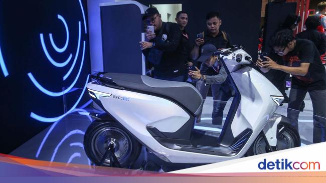 Lihat Lebih Dekat Motor Listrik Honda SC e: Concept