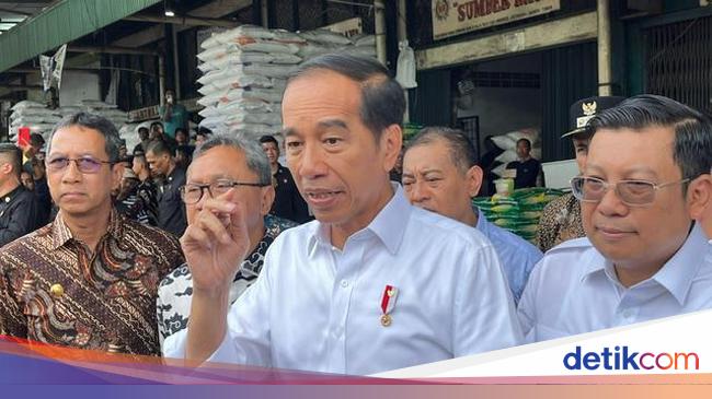 Jokowi Bantah Beras Langka karena Program Bantuan Pangan Pemerintah Jokowi Bantah Beras Langka karena Program Bantuan Pangan Pemerintah