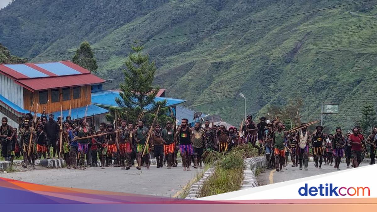 62 Orang Luka dalam Bentrok Antar-pendukung Caleg di Puncak Jaya Papua