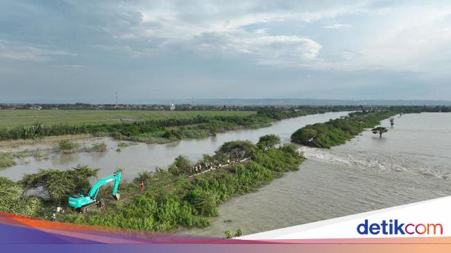 Begini Cara Perbaiki Tanggul Jebol di Jateng hingga Beres 3 Hari