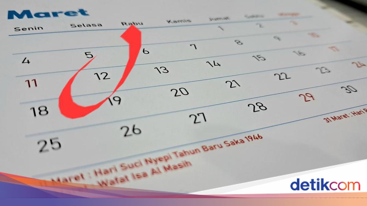 Tanggal Merah Bulan Maret 2024: Jadwal Libur Nasional hingga Cuti Bersama