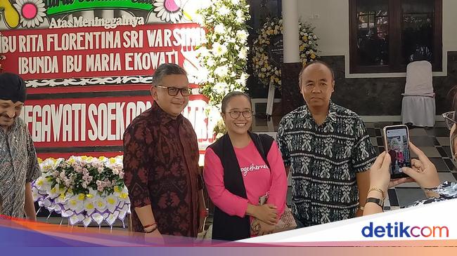 Ibu Mertua Hasto Pdip Meninggal Dunia Prabowo Gibran Kirim Karangan Bunga