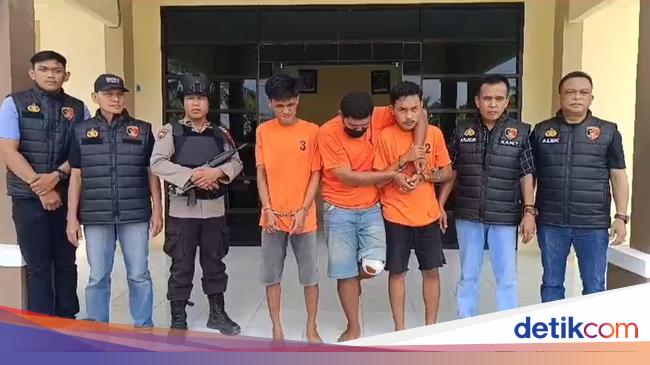 3 Pencuri Motor di Muaro Jambi Diringkus, 1 Pelaku Didor