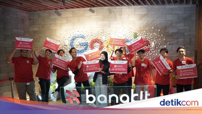 Proyek Akhir Mahasiswa Program Bangkit Raih Pendanaan Inkubasi hingga Rp 140 Juta