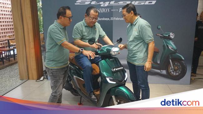 Honda Stylo Mengaspal di Surabaya, Baru Dilaunching Sudah Diinden 1.500 ...