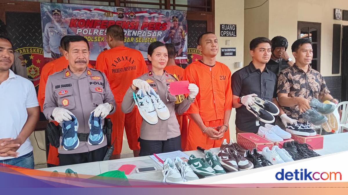 Mantan Karyawan Bobol Toko Sepatu di Denpasar lalu Dijual di Facebook