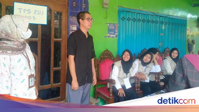 Coblos Ulang, Prabowo-Gibran Menang di TPS 03 Desa Plangwot Lamongan