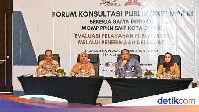 MPR Serap Aspirasi Guru PPKn di Depok soal Pembelajaran Ketatanegaraan
