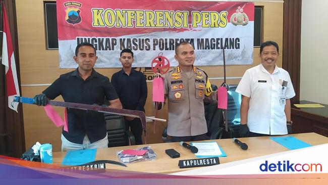 Bawa Sajam buat Tawuran, 5 Anak Diamankan di Mapolresta Magelang