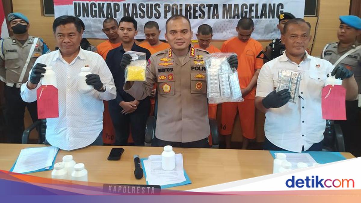 Pengedar Pil Sapi Ditangkap Polresta Magelang, Barang Bukti Puluhan ...