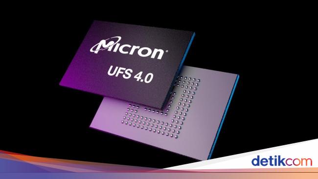 Micron Bikin Chip UFS 4.0 Terkecil, 1TB Cuma Sebesar Kuku