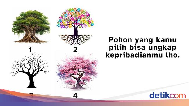 Jangan Syok, Pohon yang Kamu Pilih Bisa Mengungkap Kepribadian Tersembunyi