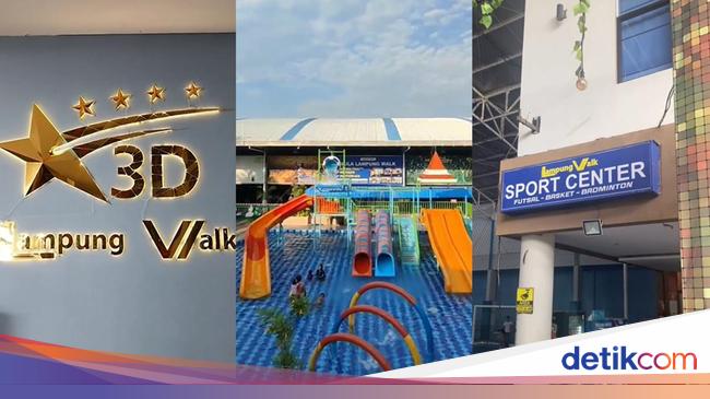 Lampung Walk Suguhkan 3 Daya Tarik, Mulai Waterpark hingga Studio 3D