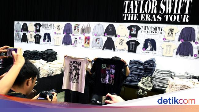 Siap Berburu Merchandise Taylor Swift di Konser Eras Tour Singapura Siap Berburu Merchandise Taylor Swift di Konser Eras Tour Singapura