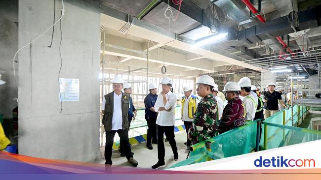 Jokowi Tinjau Kantor Presiden di IKN, Sayap Garuda Kelar Akhir Bulan Ini