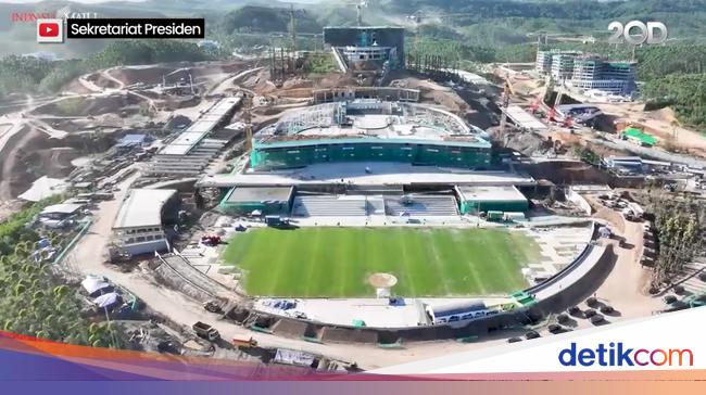 Penampakan Lapangan yang Jadi Lokasi Upacara HUT RI di IKN