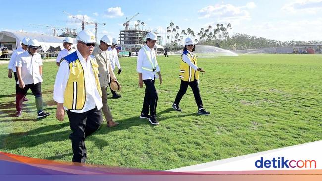 Penampakan Lokasi Upacara HUT RI 17 Agustus di IKN