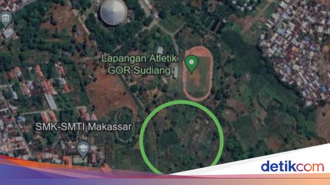 Melihat Lokasi Pembangunan Stadion Di Gor Sudiang Makassar Seluas 20