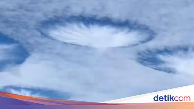 NASA Potret Awan 'Berlubang' Mengerikan di Langit Florida, UFO?