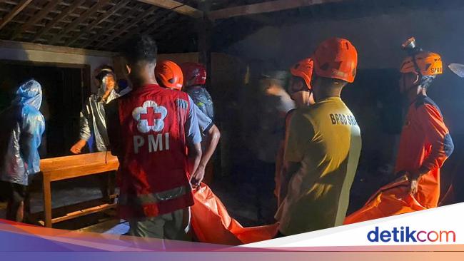 3 Orang Sekeluarga Tertimbun Longsor di Sambirejo Sragen, 1 Tewas-2 Hilang