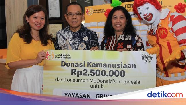 National Breakfast Day, McD Indonesia Bagi Sarapan dan Donasi Kemanusiaan