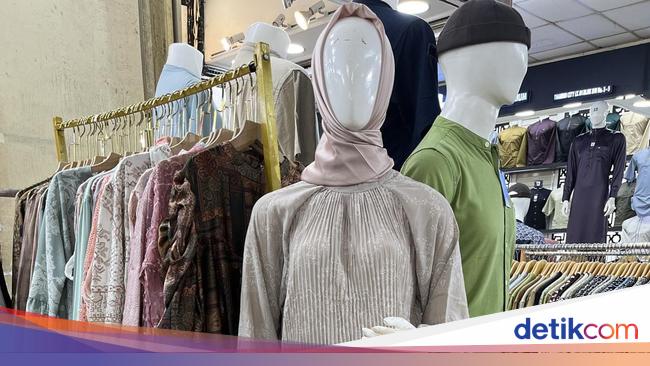 Tren Baju Lebaran di Thamrin City: Dress Bahan Shimmer, Plisket dan ...