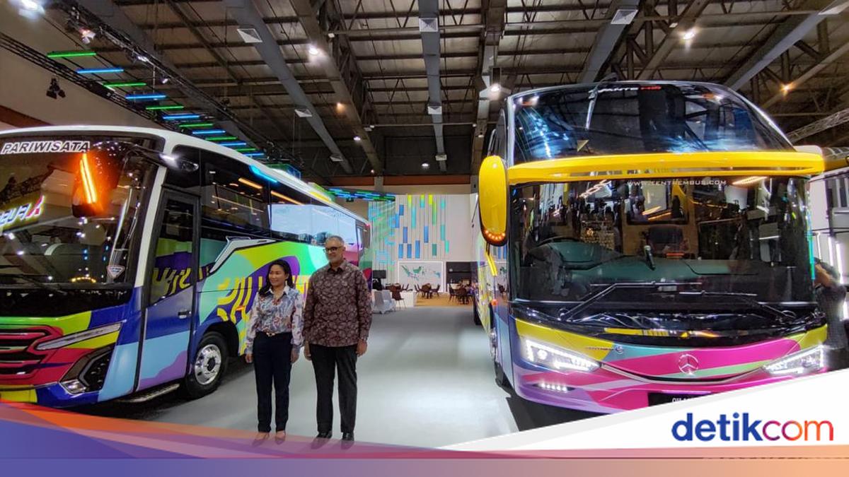 Mercy Luncurkan 4 Bus Ramah Lingkungan di GIICOMVEC 2024