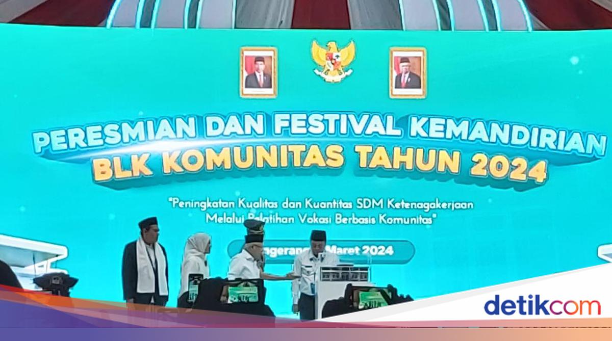 Wapres Resmikan 525 Balai Latihan Kerja di Banten: Percepat Peningkatan SDM