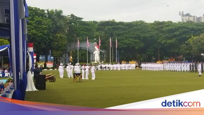 KSAL Pimpin Sertijab Laksdya Denih Hendrata Jadi Pangkoarmada