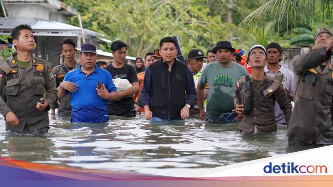 Ratusan Rumah di Ogan Ilir Terendam Banjir, Pemkab Dirikan Posko-Dapur Umum