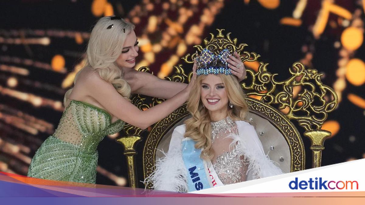 Krystyna Pyszkova dari Republik Ceko Sabet Gelar Miss World 2024