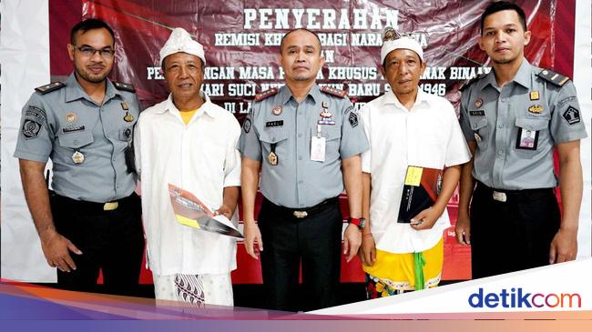 59 Warga Binaan di Lapas Kelas II A Lombok Barat Dapat Remisi Nyepi