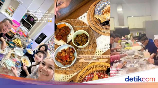 5 Momen Sahur Pertama Para Selebriti, Ayu Ting Ting hingga Fuji