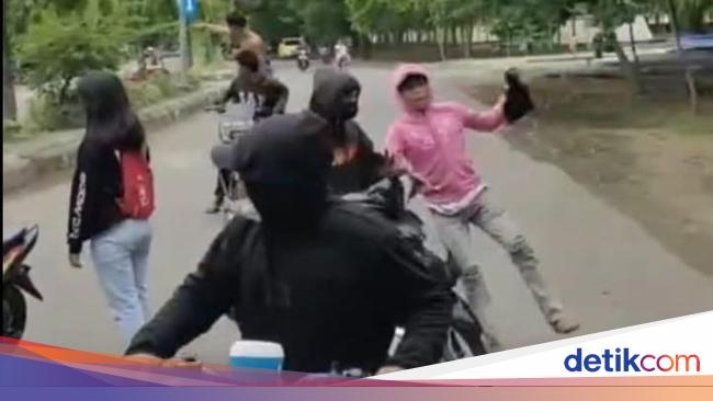 10 Anggota Geng Motor Serang Rumah Polisi di Bulukumba Menyerahkan Diri