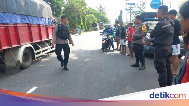 Tabrakan Truk-Motor di Jalan Srandakan Bantul, 1 Pelajar Tewas