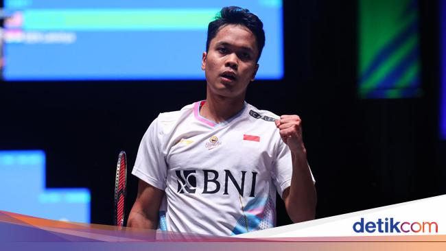 Hasil Lengkap Anthony Ginting di All England: Perdana ke Final!