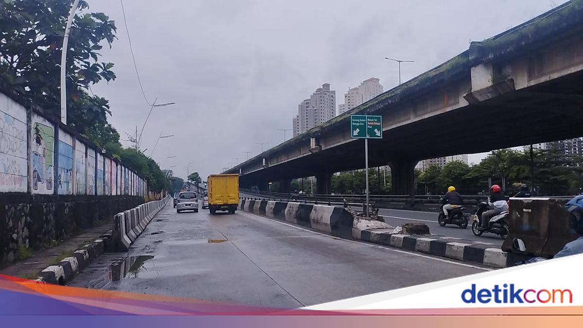 Sempat Ditutup, Jalan RE Martadinata Arah Gunung Sahari Dibuka Lagi