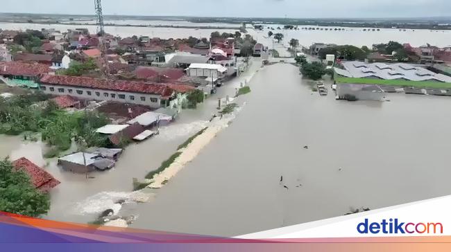 Banjir Demak Berulang, BNPB Ungkap Kondisi Tanggul Sungai yang Jebol Banjir Demak Berulang, BNPB Ungkap Kondisi Tanggul Sungai yang Jebol