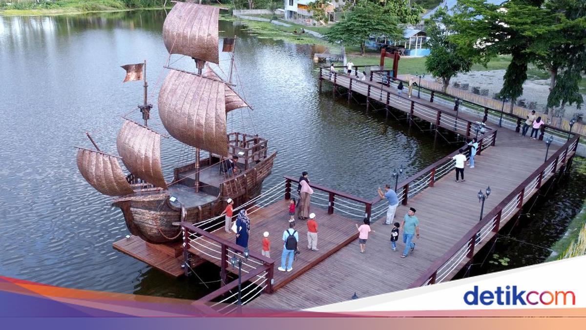 Ngabuburit Seru di Danau Perintis Gorontalo