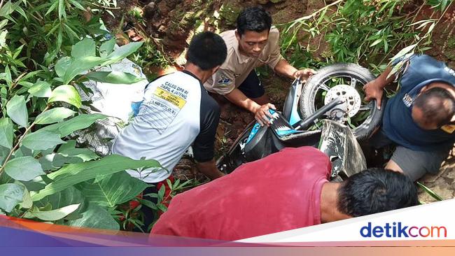 Pemotor Terjun Jurang di Batuwarno Wonogiri, 1 Orang Dikabarkan Tewas